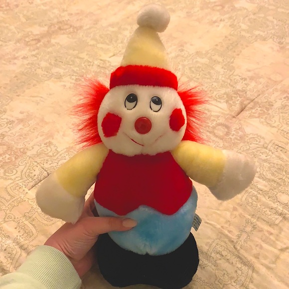 Toys | Vintage Clown Stuffed Animal | Poshmark